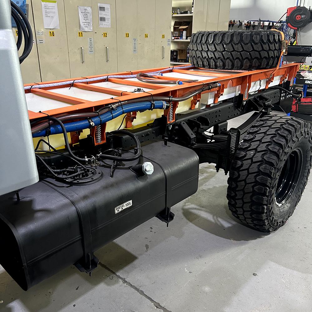 Fuso FGB71 Sc/Dc Kinetic Sub Frame 1X 200L Diesel 1 X 230L Water – AAV4X4